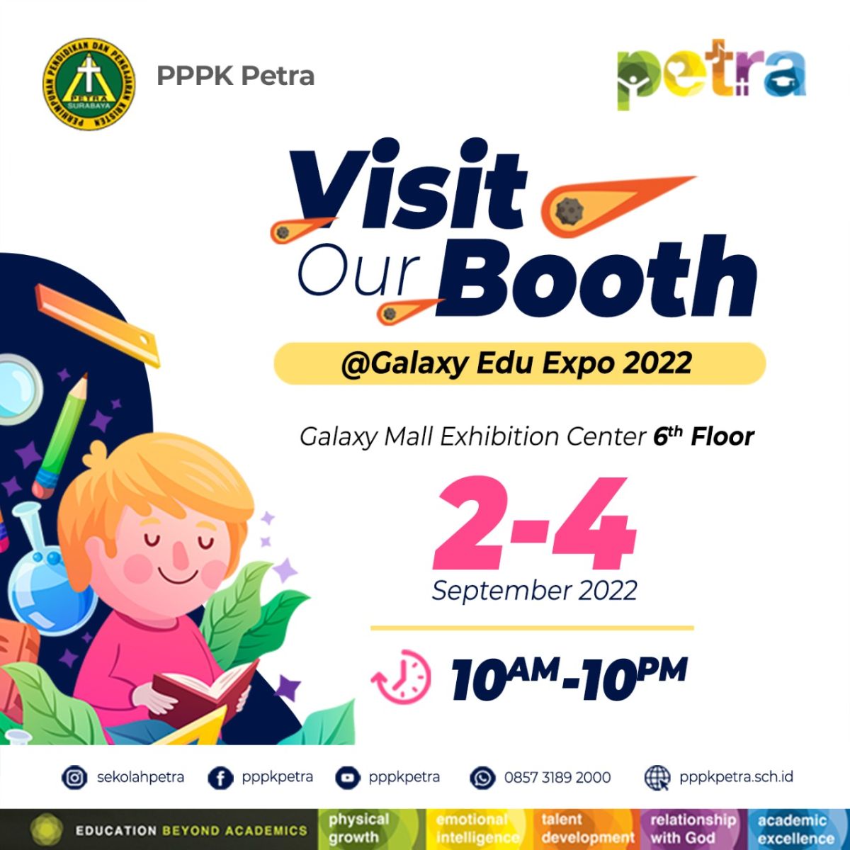 Edu Expo 2022 – Perhimpunan Pendidikan dan Pengajaran Kristen Petra