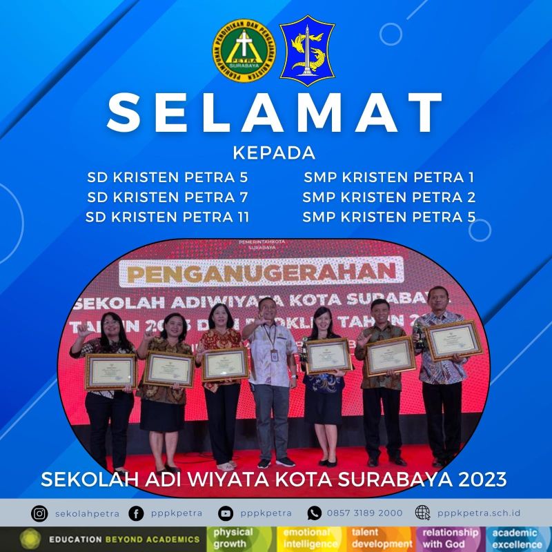 Perhimpunan Pendidikan dan Pengajaran Kristen Petra – Education Beyond ...